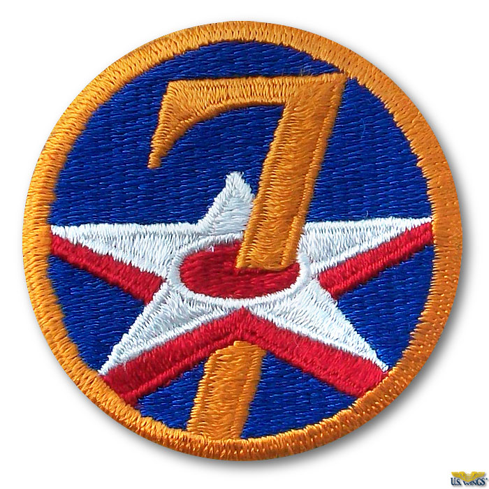 7th Air Force Patch