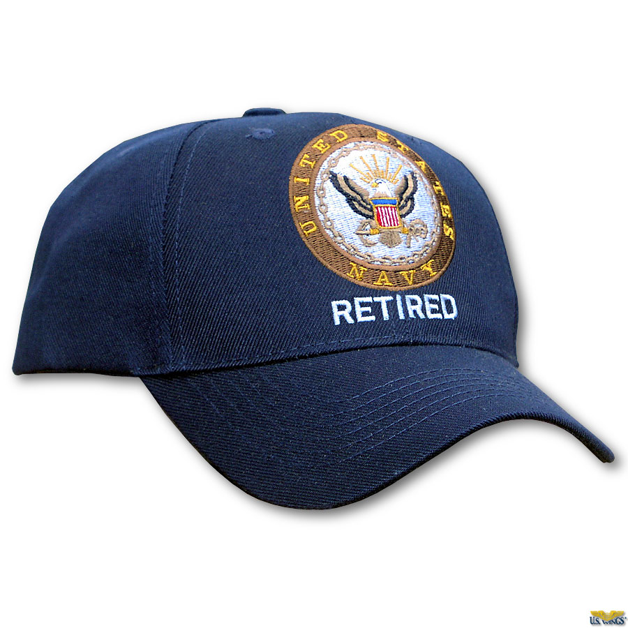 US Navy Retired Cap