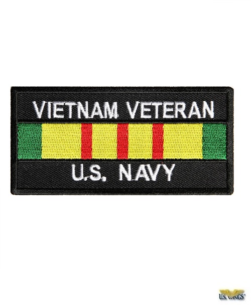 Vietnam Veteran Military Branch Patch - US Wings