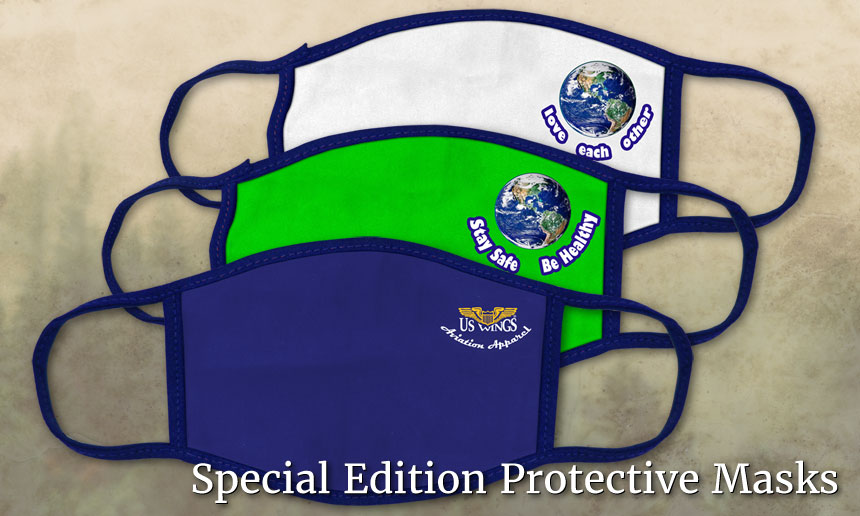 Special Edition Protective Face Masks - US Wings