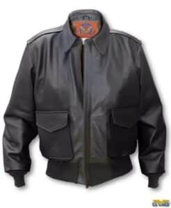 Cooper Original™ Goatskin A-2 Leather Jacket - US Wings