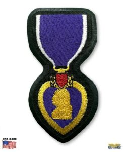 Purple Heart Medal Patch - US Wings