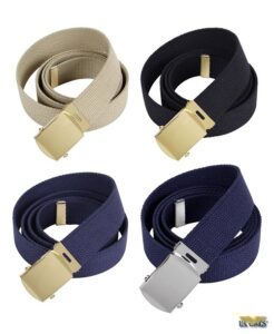 The authentic Military Cotton Web Belts are available at US Wings!